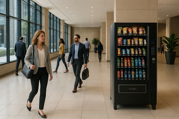 Buy a Booming Vending Machine Business (snacks) - Lucrative