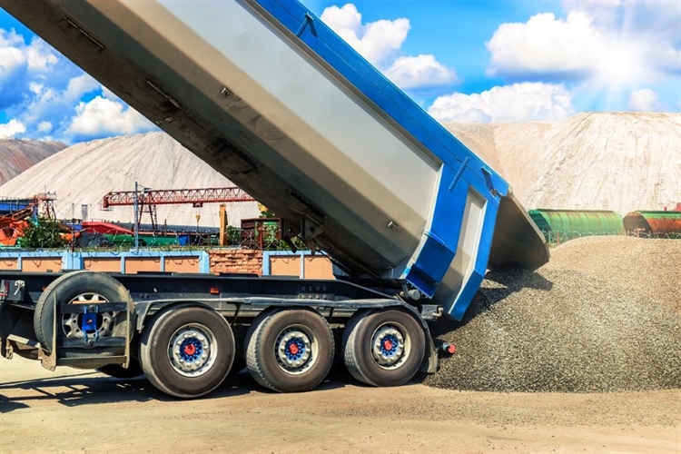 Buy a Long Standing End-Dump Aggregate Materials Trucking 20519